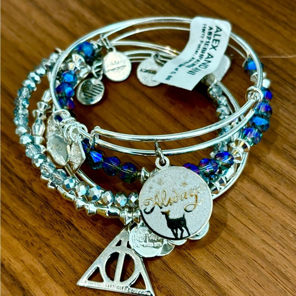 Alex and Ani | Jewelry | Alex And Ani Harry Potter Limited Holiday Edition Set Of 5 | Poshmark